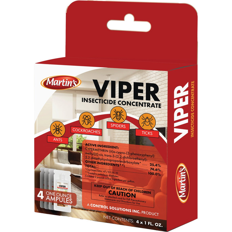 Martin's Viper 4 Oz. Concentrate Insect Killer 82005005 703293 - SIM Supply