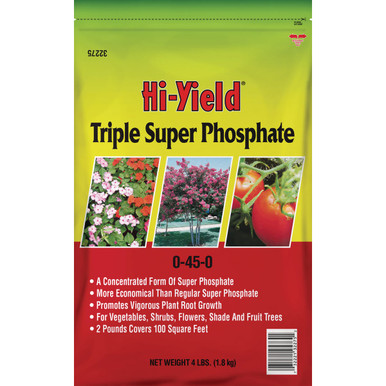 Hi-Yield 4 Lb. 0-45-0 Triple Super Phosphate Dry Plant Food 32275 ...