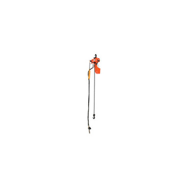 Global Industrial Air Chain Hoist 500 lb Capacity 10' Lift Single ...