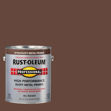 Rust-Oleum Professional VOC Rusty Metal Primer, Red, 1 Gal. K7769402 ...