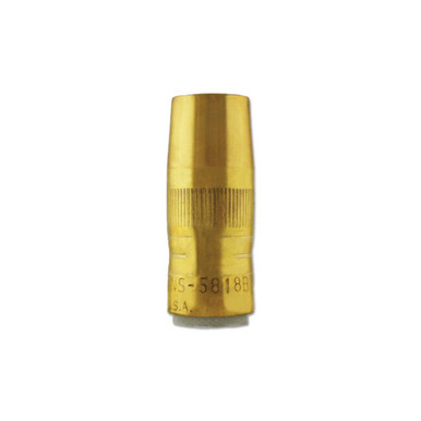 Centerfire™ MIG Nozzle, 1-8 in Recess, 5-8 in Bore, For T Series Tip, NS5818B ORS-360-NS-5818B ...