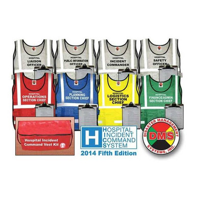 Disaster Management Systems Safety Vest,Assorted,HCIC,Universal DMS ...