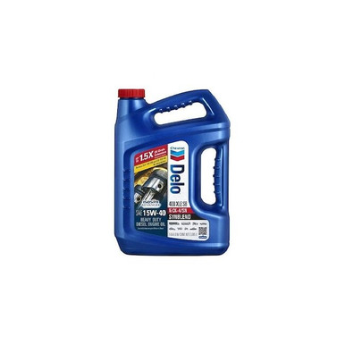 Chevron Engine Oil,Synthetic Blend,1 gal,15W-40 257004388 - SIM Supply