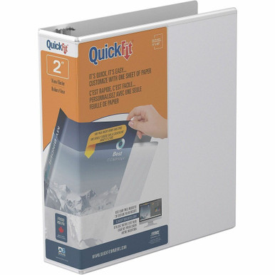 QuickFit View Ring Binder 871300 SPR-STW871300 - SIM Supply