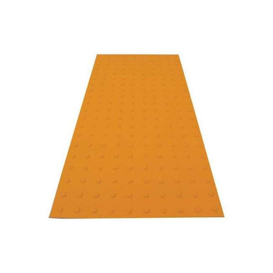 ADA Warning Pad Flexible Cement Yellow, 2 ft W x 4 ft L, 1 in Thick ...