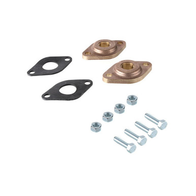 Grundfos Pumps Circulating Pump Flange Set 519651 MET-36516 - SIM Supply