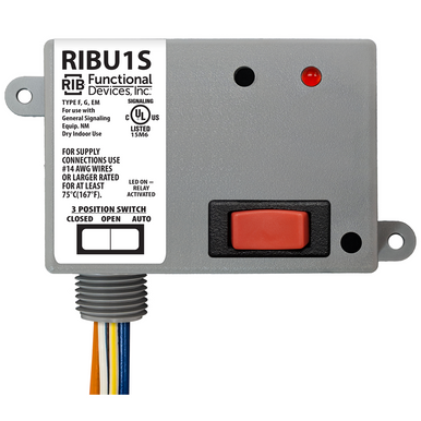 RIB Relays Enclosed Pilot Control Relay RIBU1S MET-56450 - SIM Supply