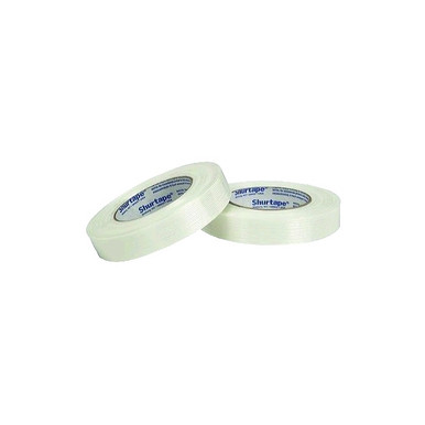 Industrial Grade Strapping Tape, 3-4 in W, 60 yd L, 175 lb-in, White ...