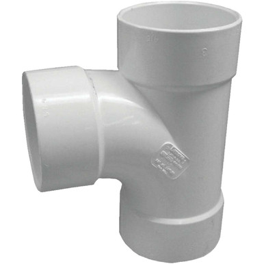 IPEX Sanitary Tee 3 In. PVC Sewer and Drain Tee 414123BC 400283 - SIM ...