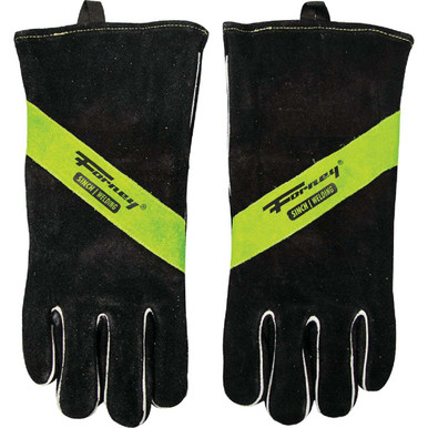 Forney Size 14 In. Brown Large Welding Gloves 55206 301125 - SIM Supply