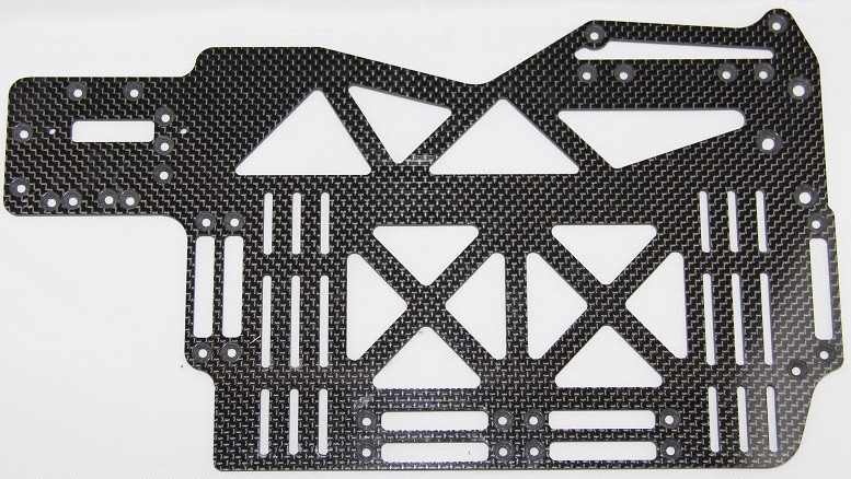 GFRP Havoc 3.2 Chassis Plate - BeachRC.com