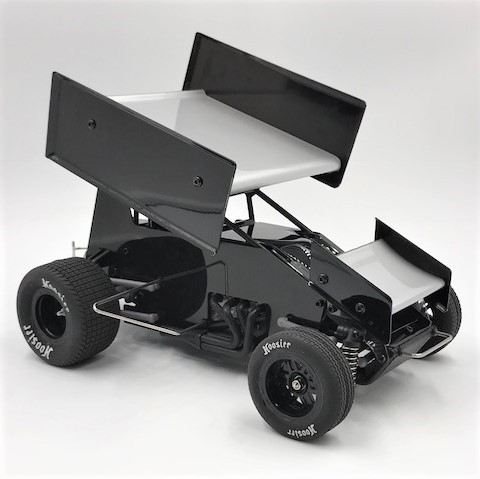 1RC Racing 1/18 Sprint Car RTR (Black) - BeachRC.com