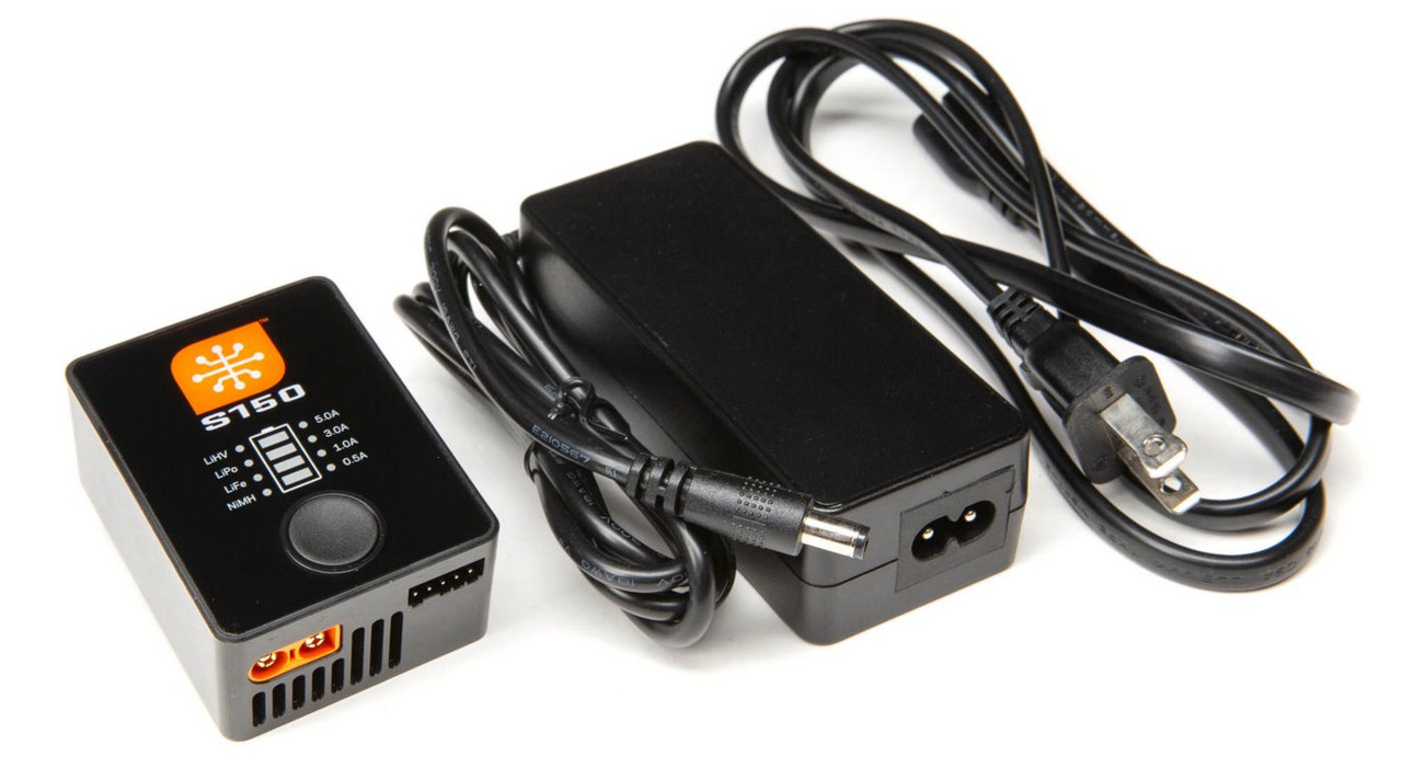 Spektrum RC Smart S150 AC/DC LiPo Smart Charger (5A/50W) - BeachRC.com