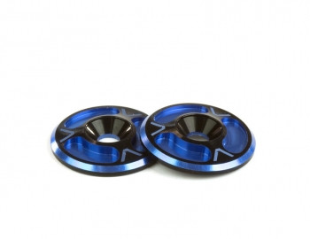 Avid RC Triad Wing Buttons (HD) (Dual Blue/Black) - BeachRC.com