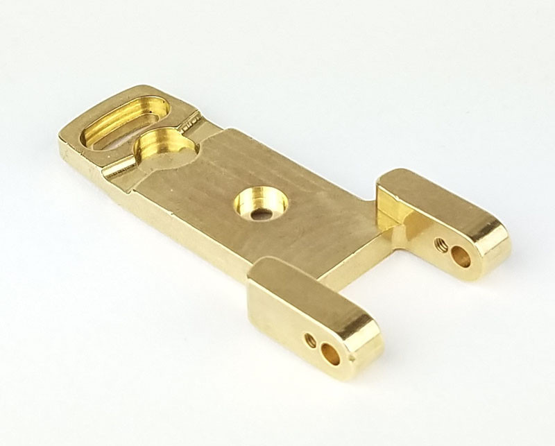 Custom Works Brass Outer Pivot Arm - BeachRC.com