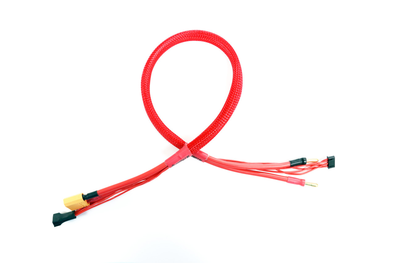 Assault RC 24" Power Leads with High Current XT90 Charge End, 4s ...