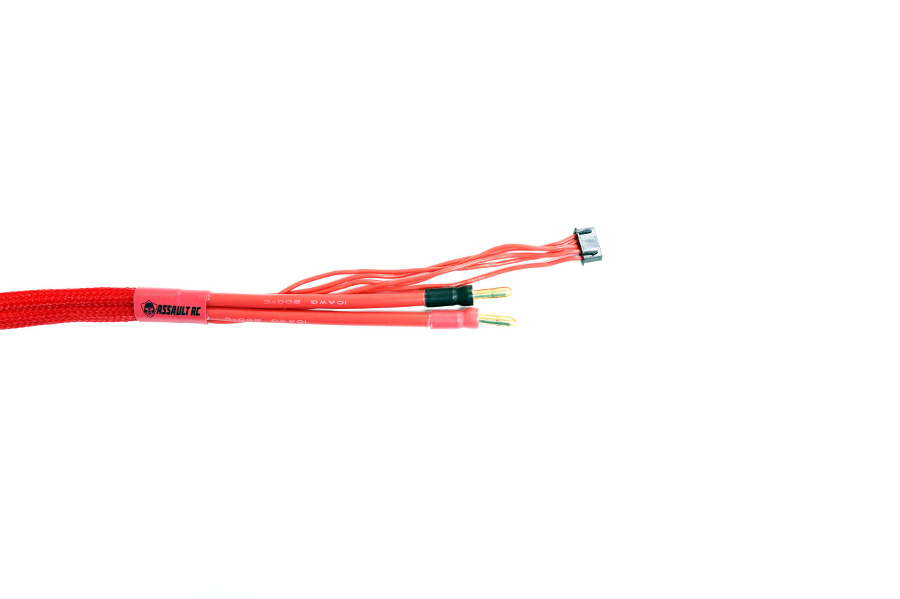 Assault RC 24" Power Leads with High Current T-Plug, 4s Balance Lead ...