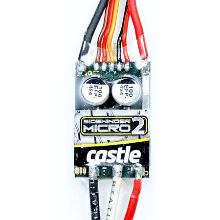 Castle Creations Sidewinder Micro 2 1/18th Scale Brushless ESC ...