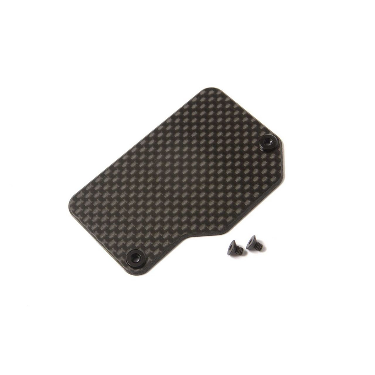 Team Losi Racing 22X-4 Carbon Electronics Mounting Plate - BeachRC.com