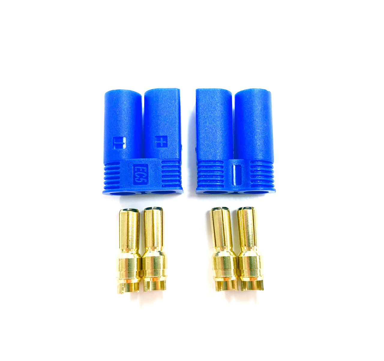 Assault RC High Current EC5 Connectors (2) (Male/Device) - BeachRC.com