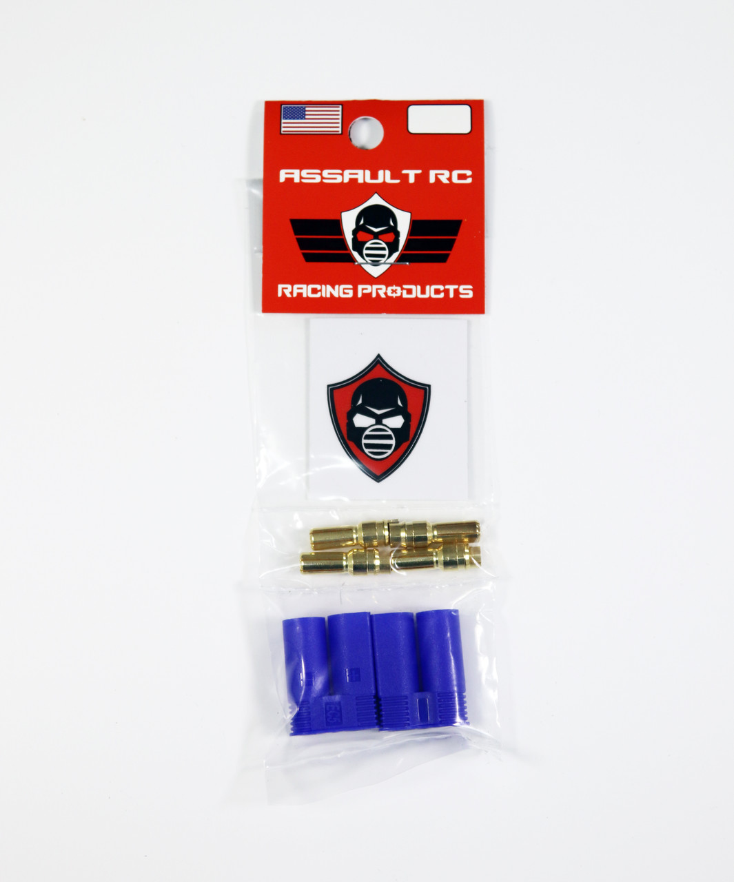 Assault RC High Current EC5 Connectors (2) (Male/Device) - BeachRC.com