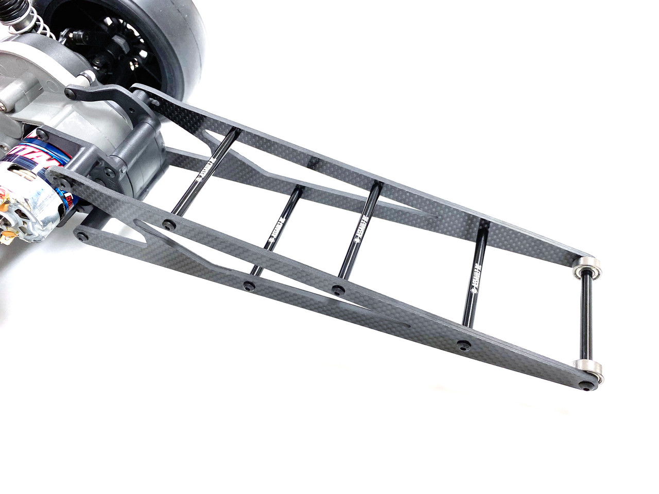Assault RC Carbon Fiber Adjustable Street Eliminator Wheelie Bar (Slash ...