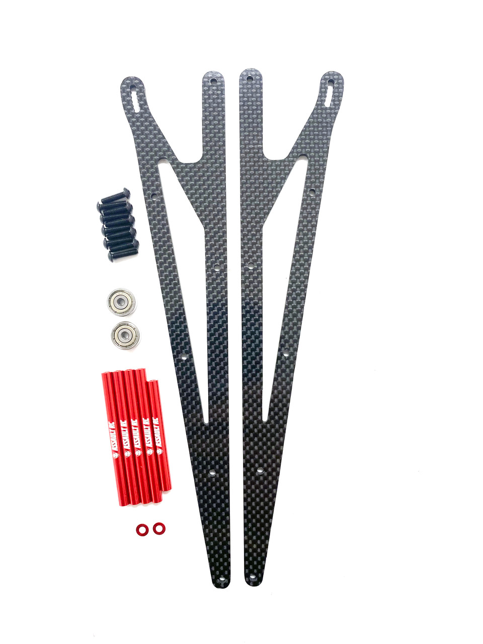 Assault RC Carbon Fiber Adjustable Street Eliminator Wheelie Bar (Slash ...
