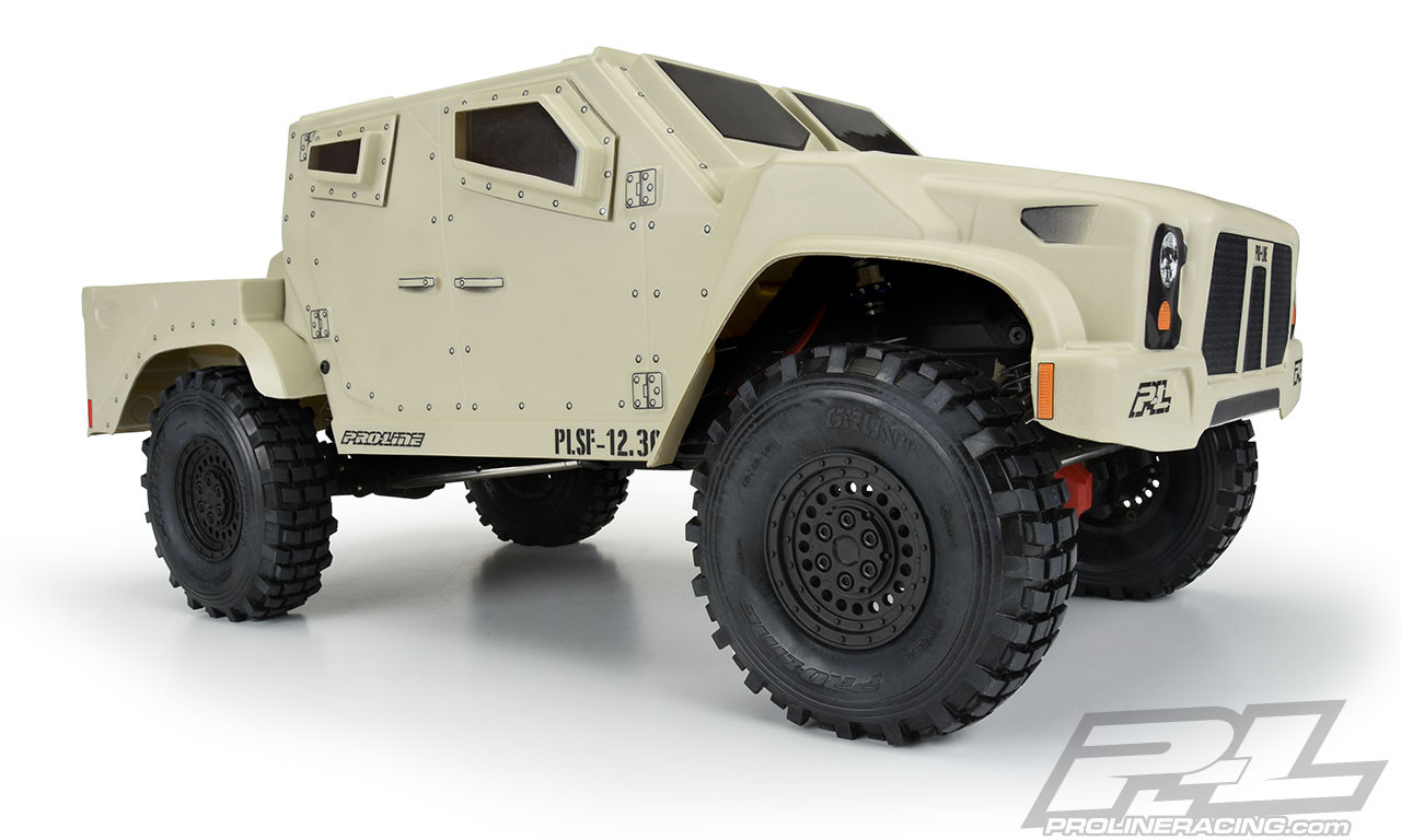 Pro-Line Strikeforce Clear Body for 12.3" (313mm) Wheelbase Scale ...