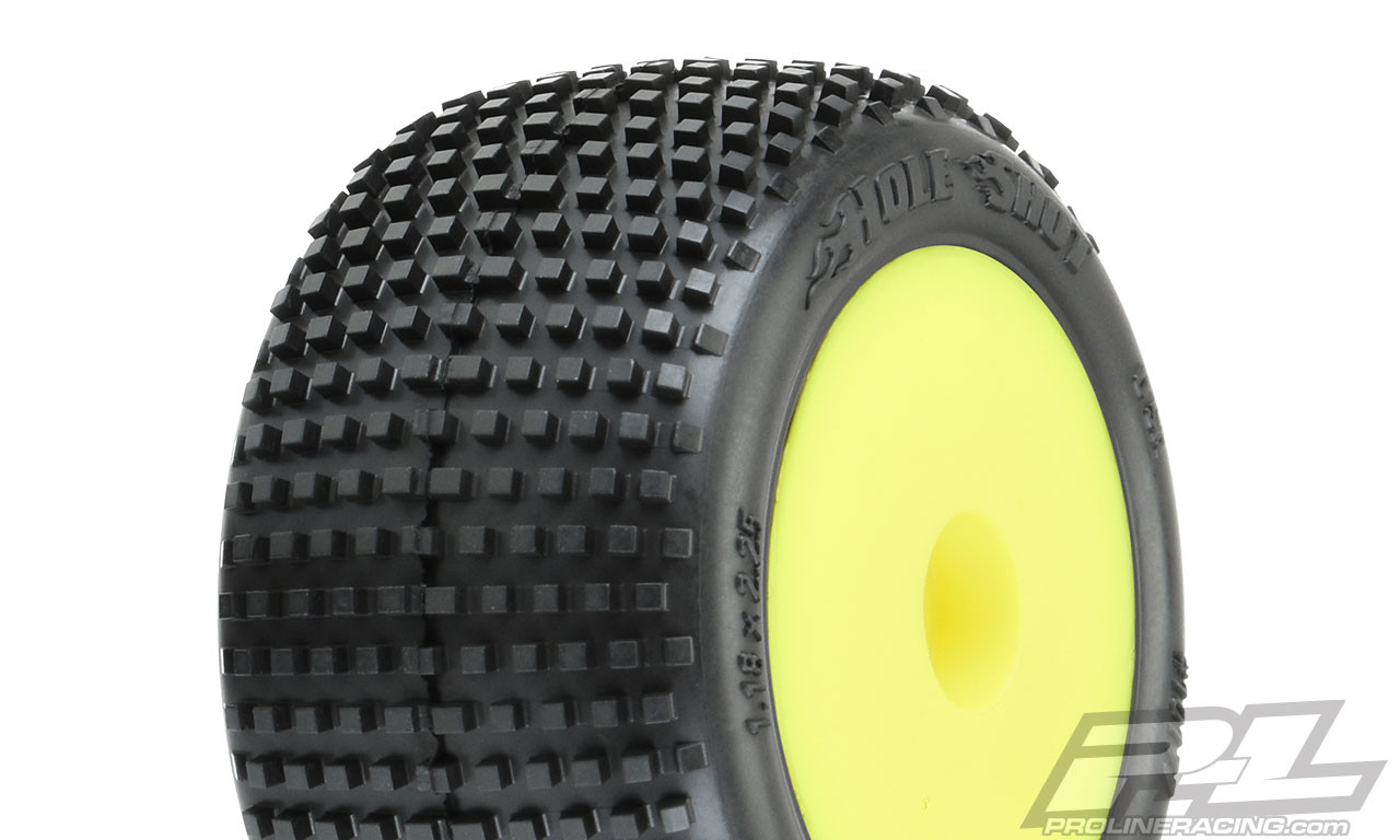 PROLINE Hole Shot Off-Road Mini-T 2.0 Tires Mounted (Yellow ...