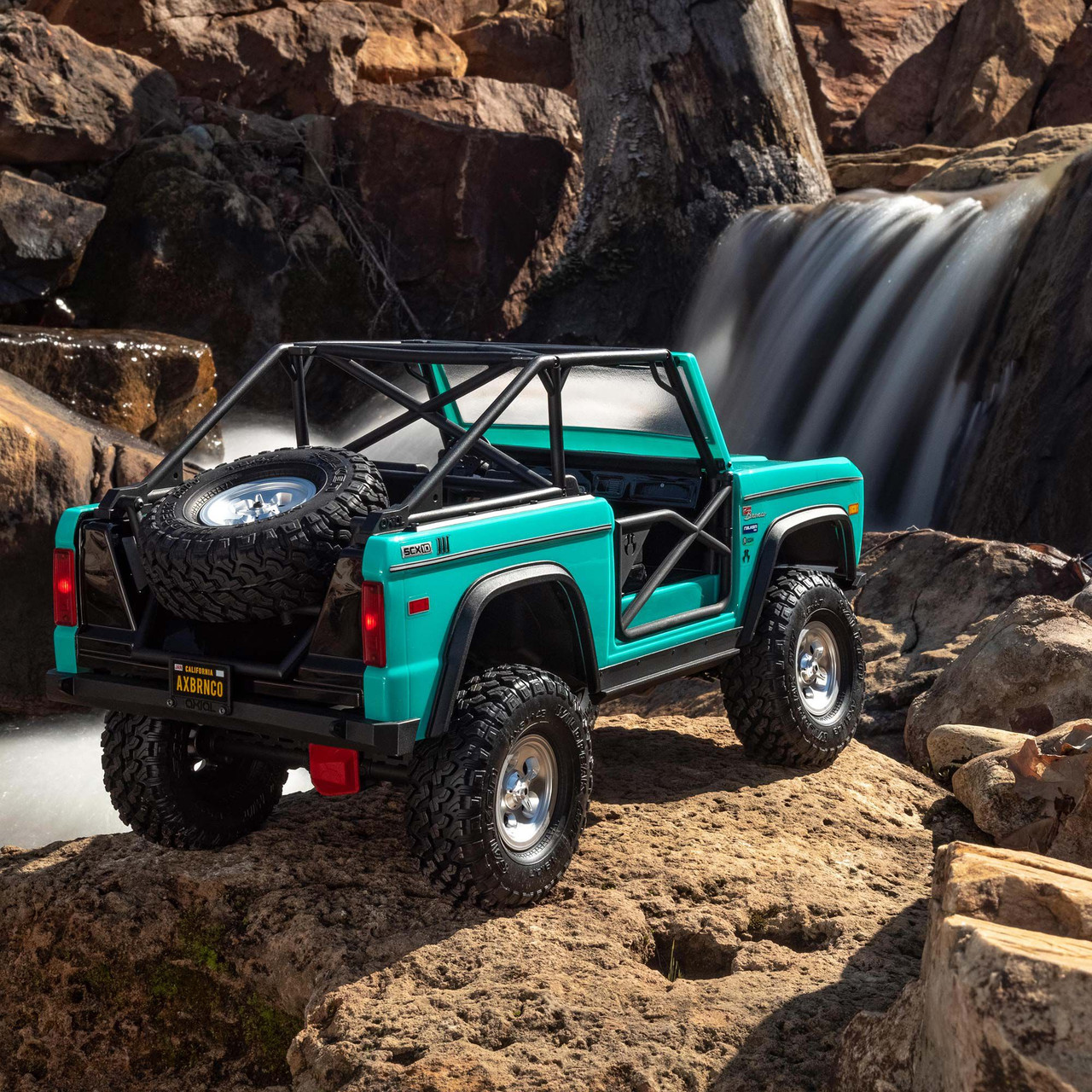 Axial SCX10 III Early Ford Bronco 4WD RTR (Turquoise Blue) (AXI03014T1 ...