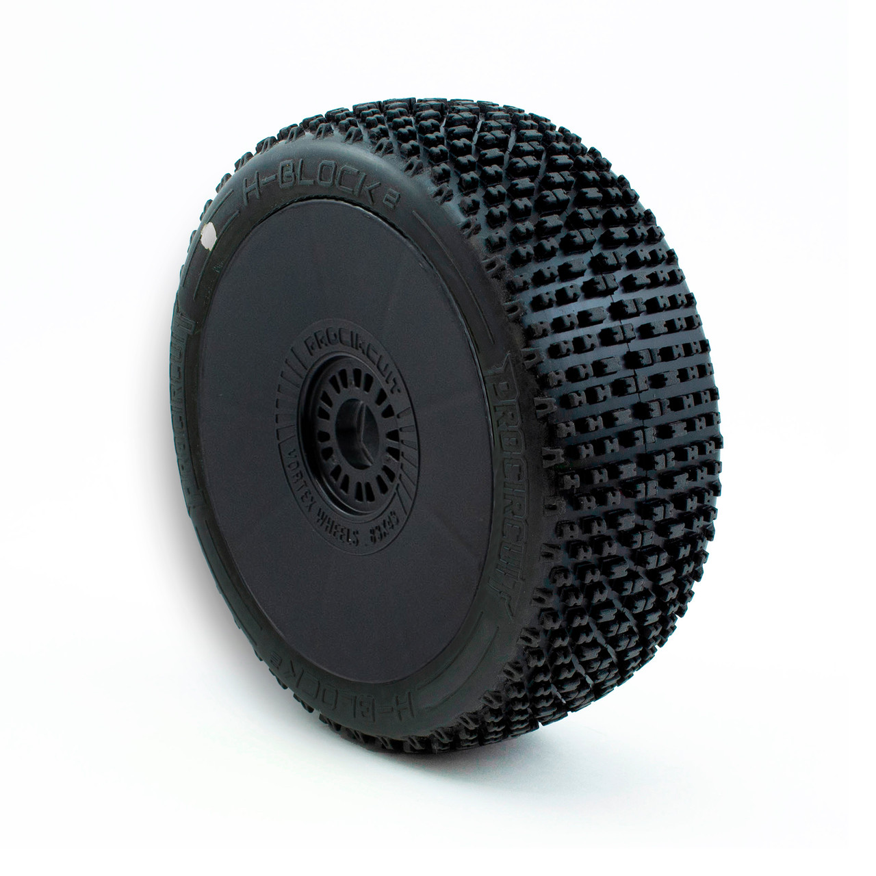 ProCircuit H-Block V2 Buggy Tires (C3) Medium - Pre-Mounted (Black) (2 ...