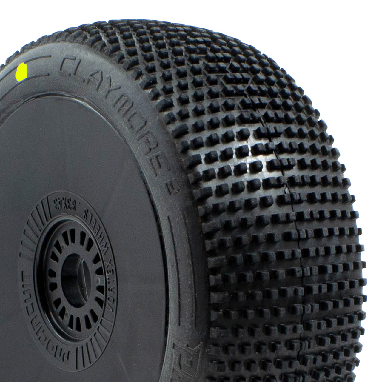 ProCircuit Claymore V2 Buggy Tires (C3) Medium - Pre-Mounted (Black) (2 ...