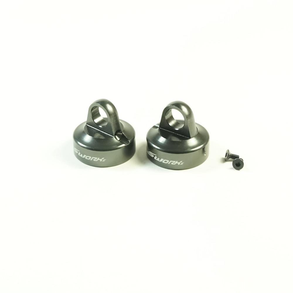 SWORKz Emulsion/Bladder 2 Ways Syatem Shock Cap (2PC) - BeachRC.com