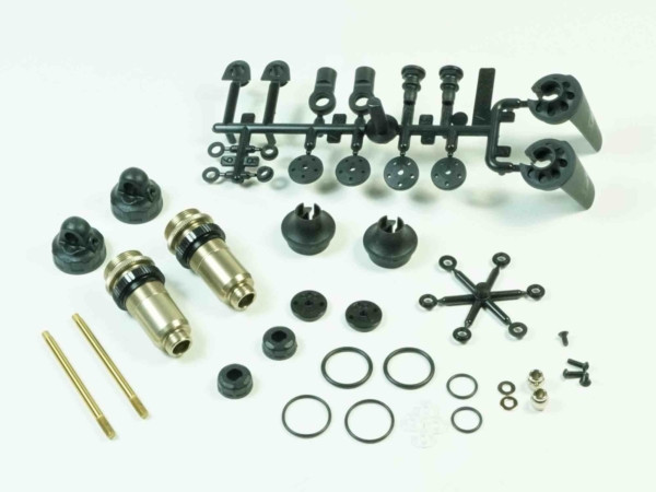 SWORKz 1/10 Series Pro-Shock System Shorter Travel Rear Set (SW212007SR ...