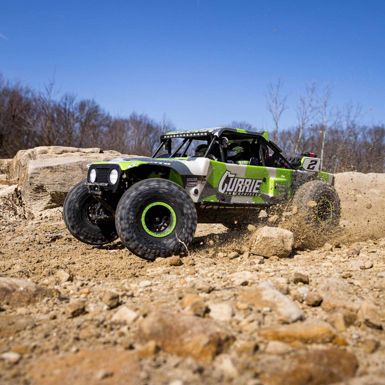 Losi 1/10 Hammer Rey U4 4WD Rock Racer Brushless RTR with Smart and AVC ...
