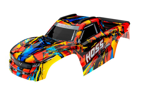 Traxxas Body For Hoss™ 4X4 VXL, Sloar Flare - BeachRC.com