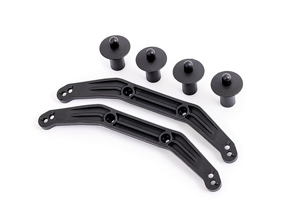 Traxxas Body Mounts, Front & Rear, Extreme Heavy Duty (for use with ...