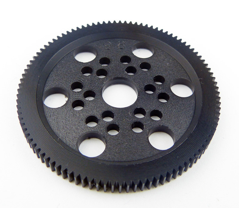 Custom Works TrueSpeed 48P 98T Wide Spur Gear - BeachRC.com