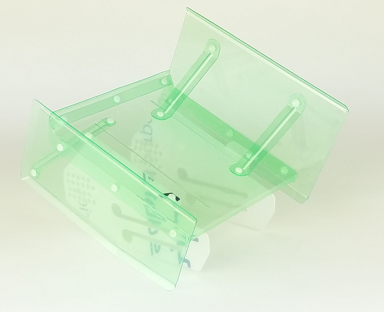 Custom Works Flat 6"x6" Top Wing w/Mounts - BeachRC.com