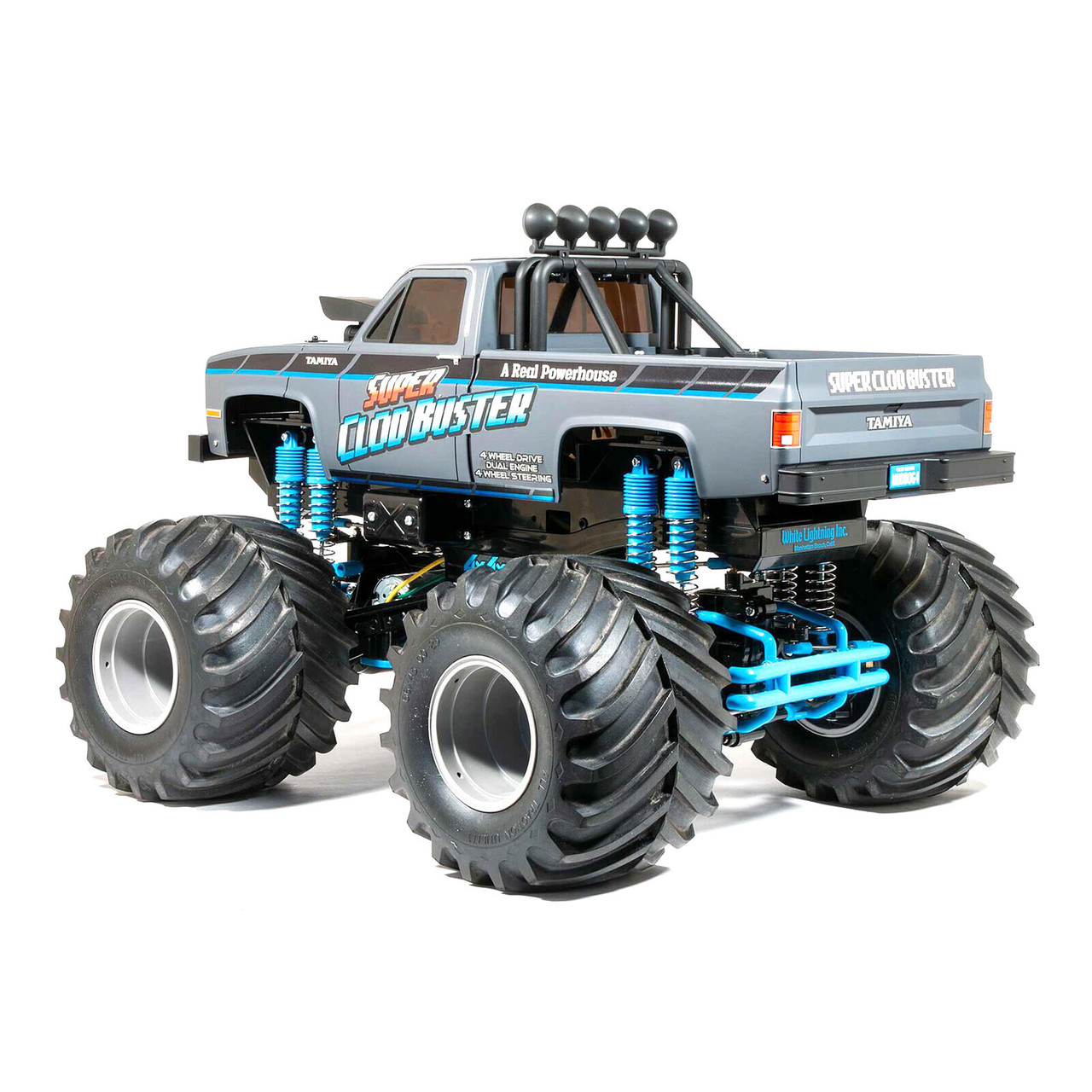 Tamiya 1/10 Super Clod Buster 4WD Truck Kit Grey (Limited Edition ...