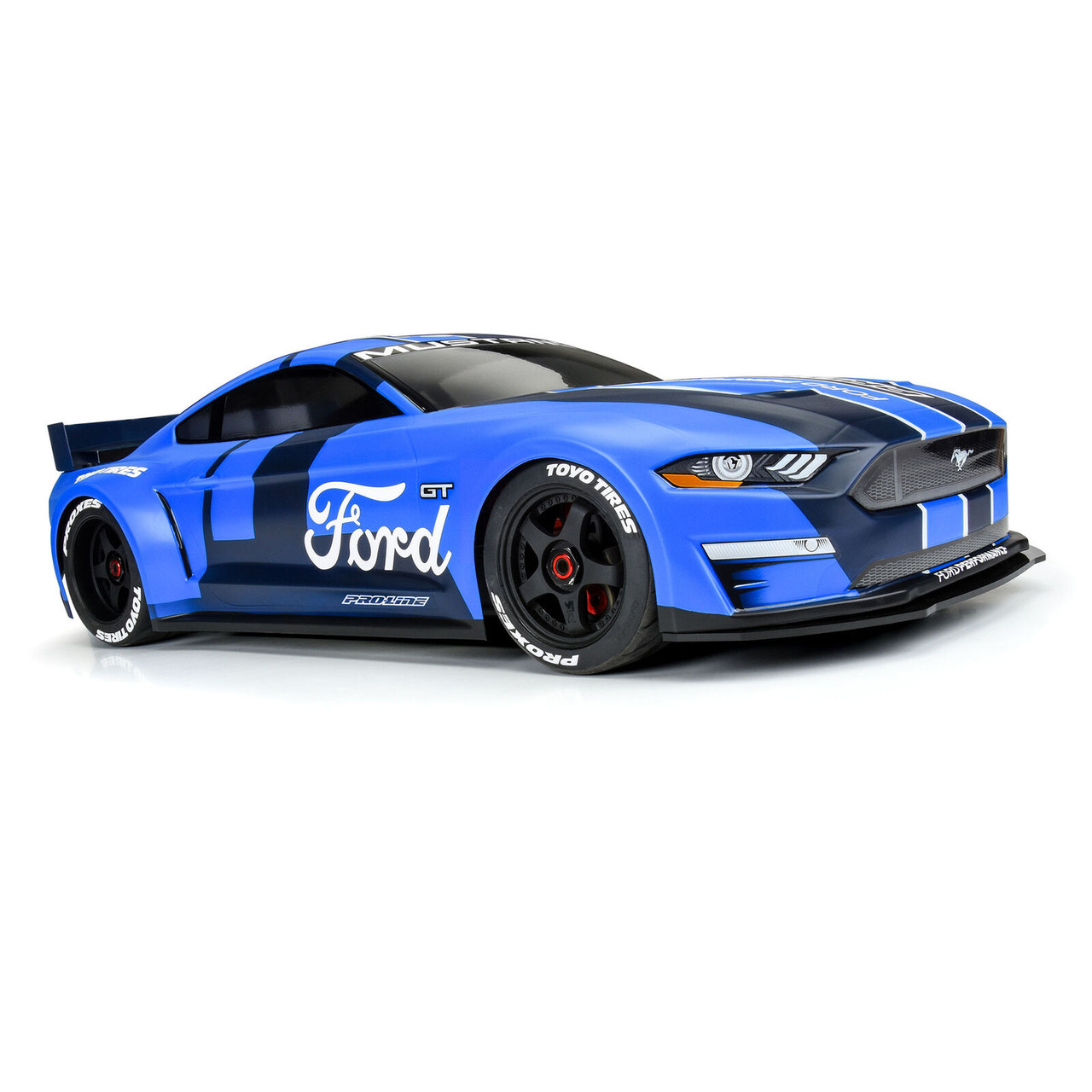 Protoform 1/7 2021 Ford Mustang GT Clear Body: ARRMA Felony - BeachRC.com