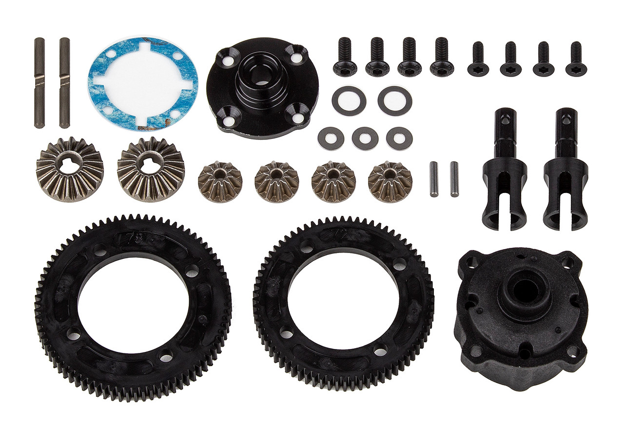 Team Associated RC10B74.2 LTC Center Differential Set - BeachRC.com