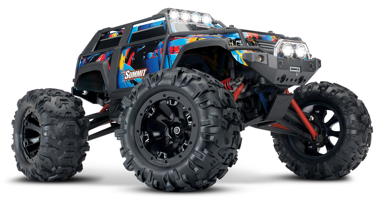 Traxxas 1/16 Summit 4X4 Extreme Terrain Monster Truck - BeachRC.com