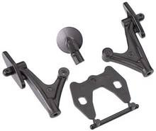 TEAM ASSOCIATED RC10B5 Wing & Rear Body Mount Set - BeachRC.com