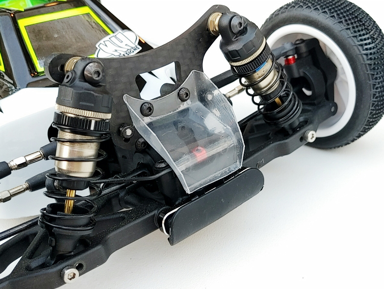 Leadfinger Racing A2 Tactic body (clear) w/2 wing set for Sworkz S214 ...