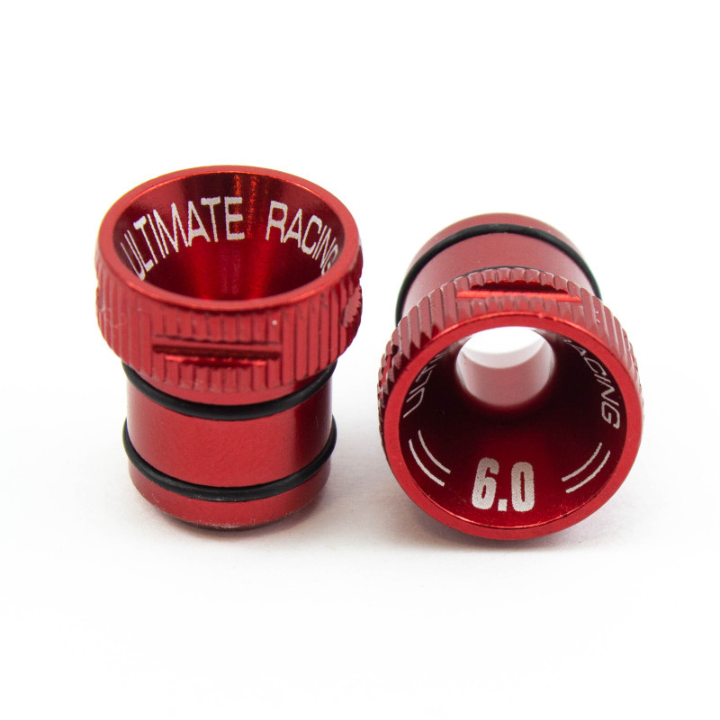 Ultimate Racing Flowmax 6.0mm Venturi (Red) - BeachRC.com