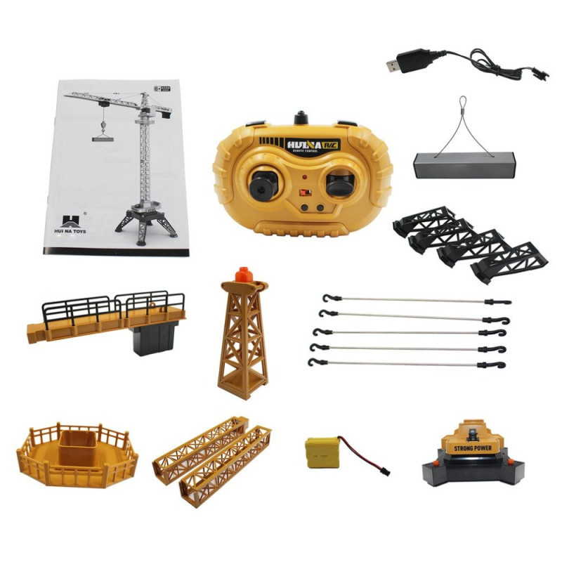 Huina RC Tower Crane 1/14TH Scale - 12 Channel - BeachRC.com