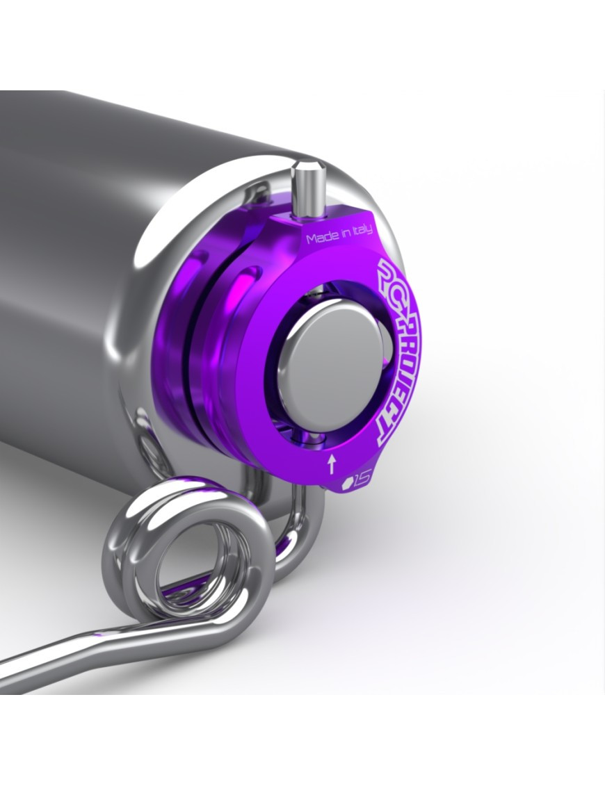 RC-Project "The Ring" muffler support (Purple) (RCPJ-A010P) |RC nitro ...
