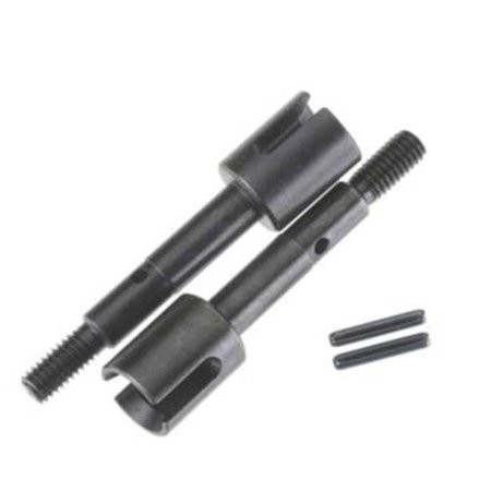 DURATRAX Rear Axle w/Wheel Pin Evader EXT (2) - BeachRC.com
