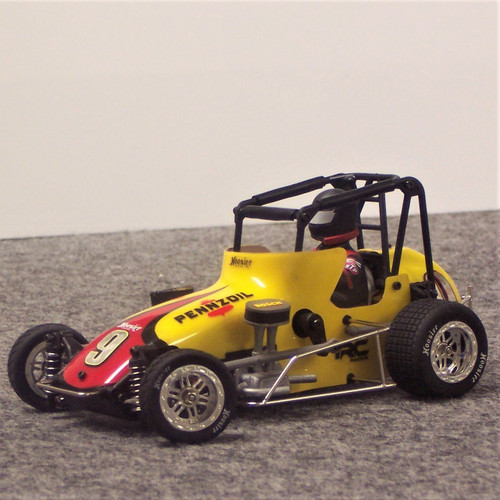 1RC Racing 1/18 Sprint Car RTR (White) - BeachRC.com